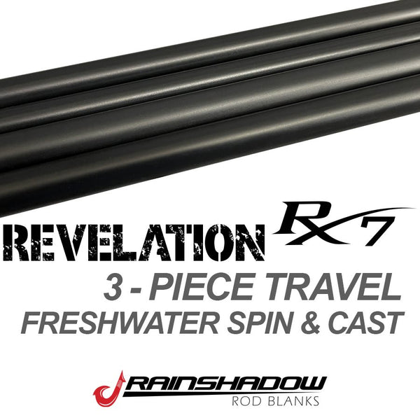 Revelation 3 Piece Cast and Spin Blanks – ACM Custom Rods